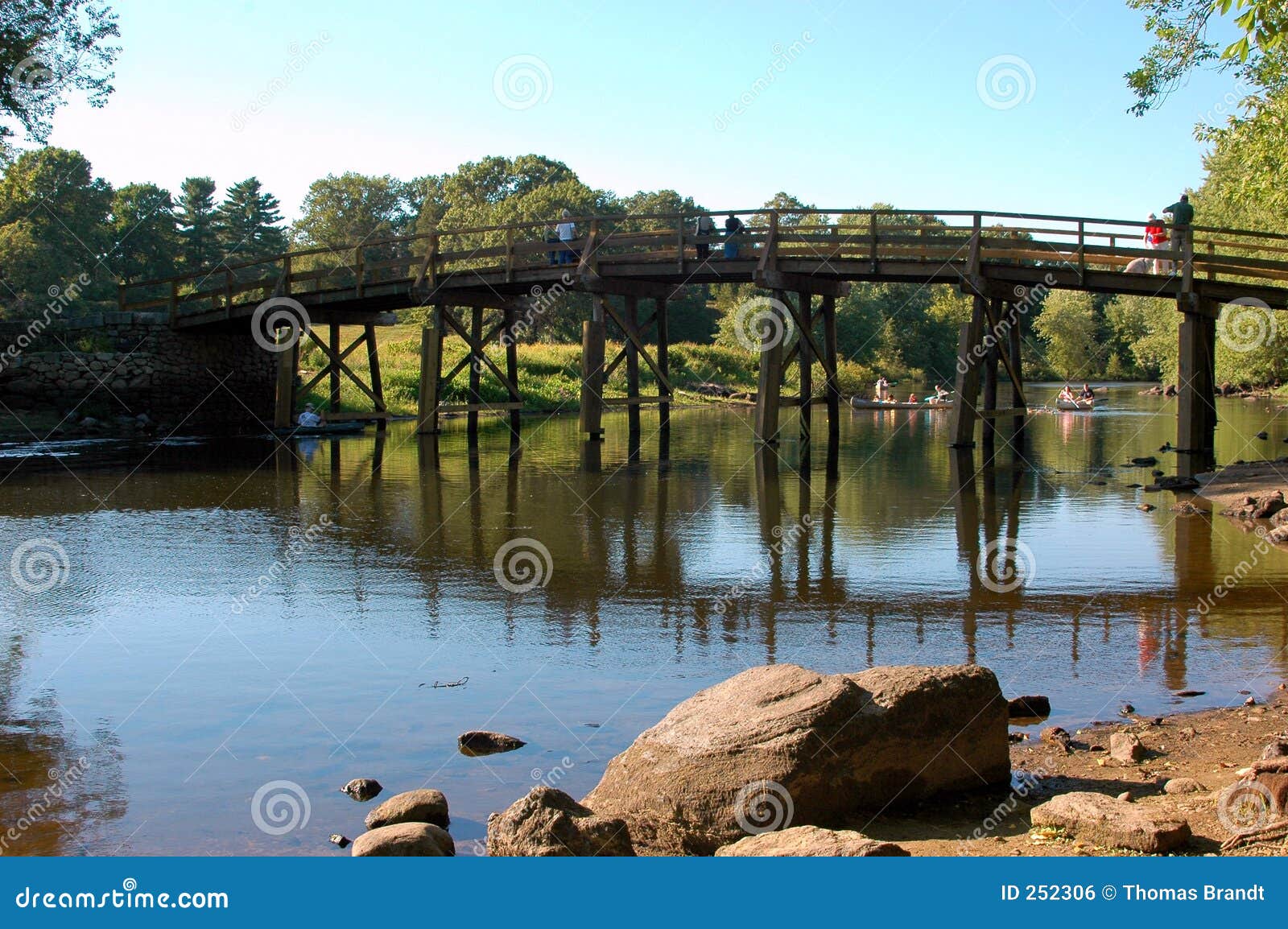 The North Bridge, Often Colloquially Called The Old North Bridge In ...