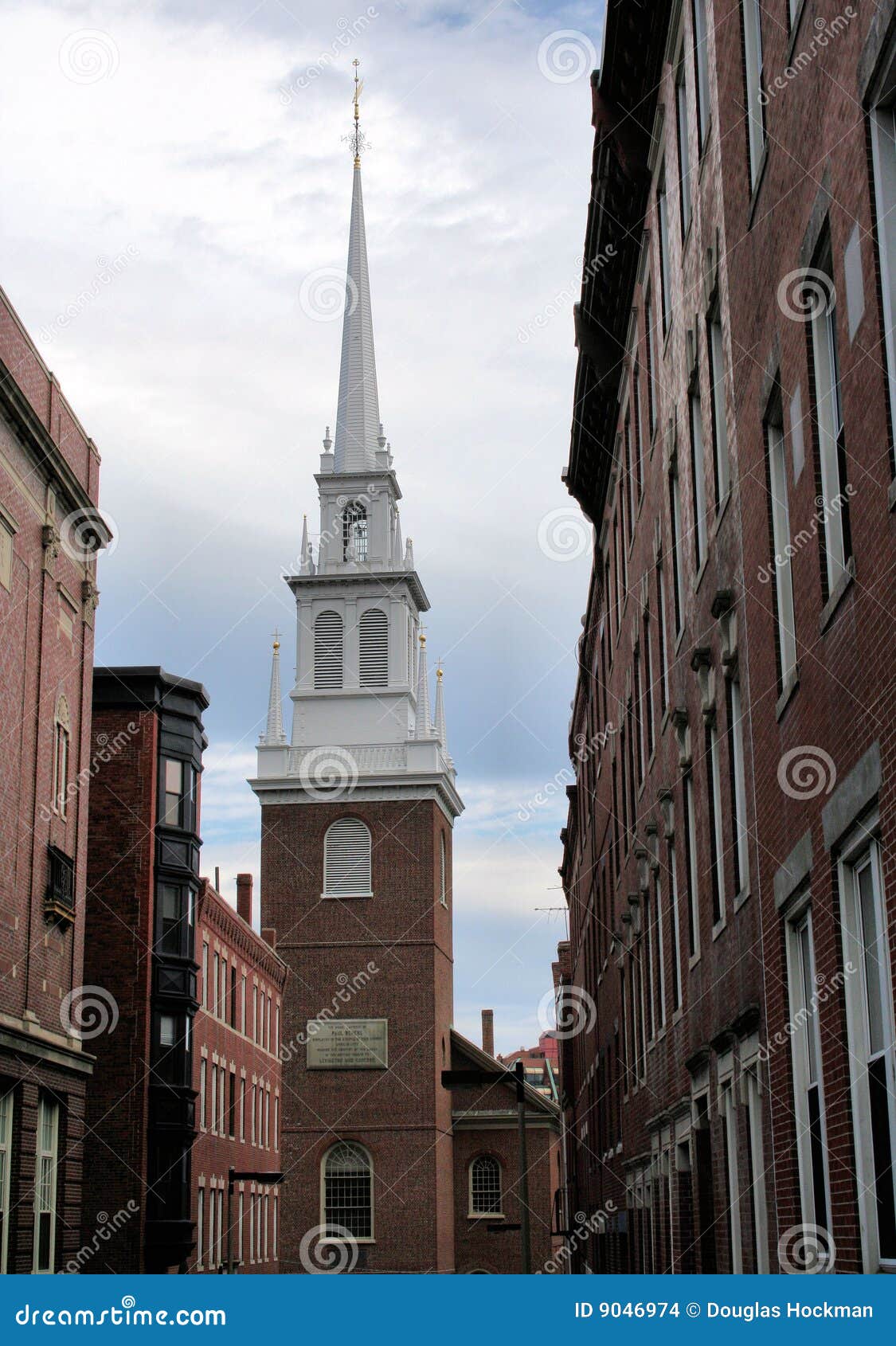 Old North Church stock photo. Image of travel, north, view - 9046974