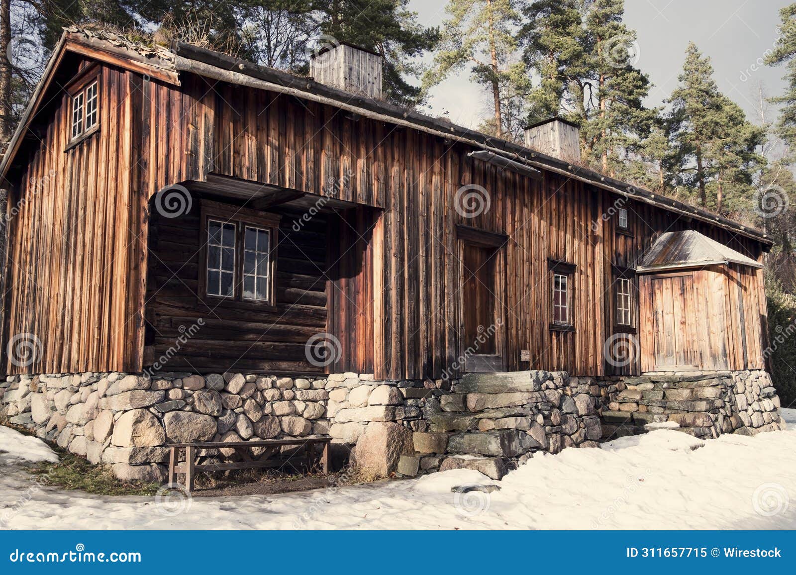 Old Norwegian House in the Norwegian Museum of Cultural History in Oslo ... Old Norwegian House in the Norwegian Museum of Cultural History in Oslo ...