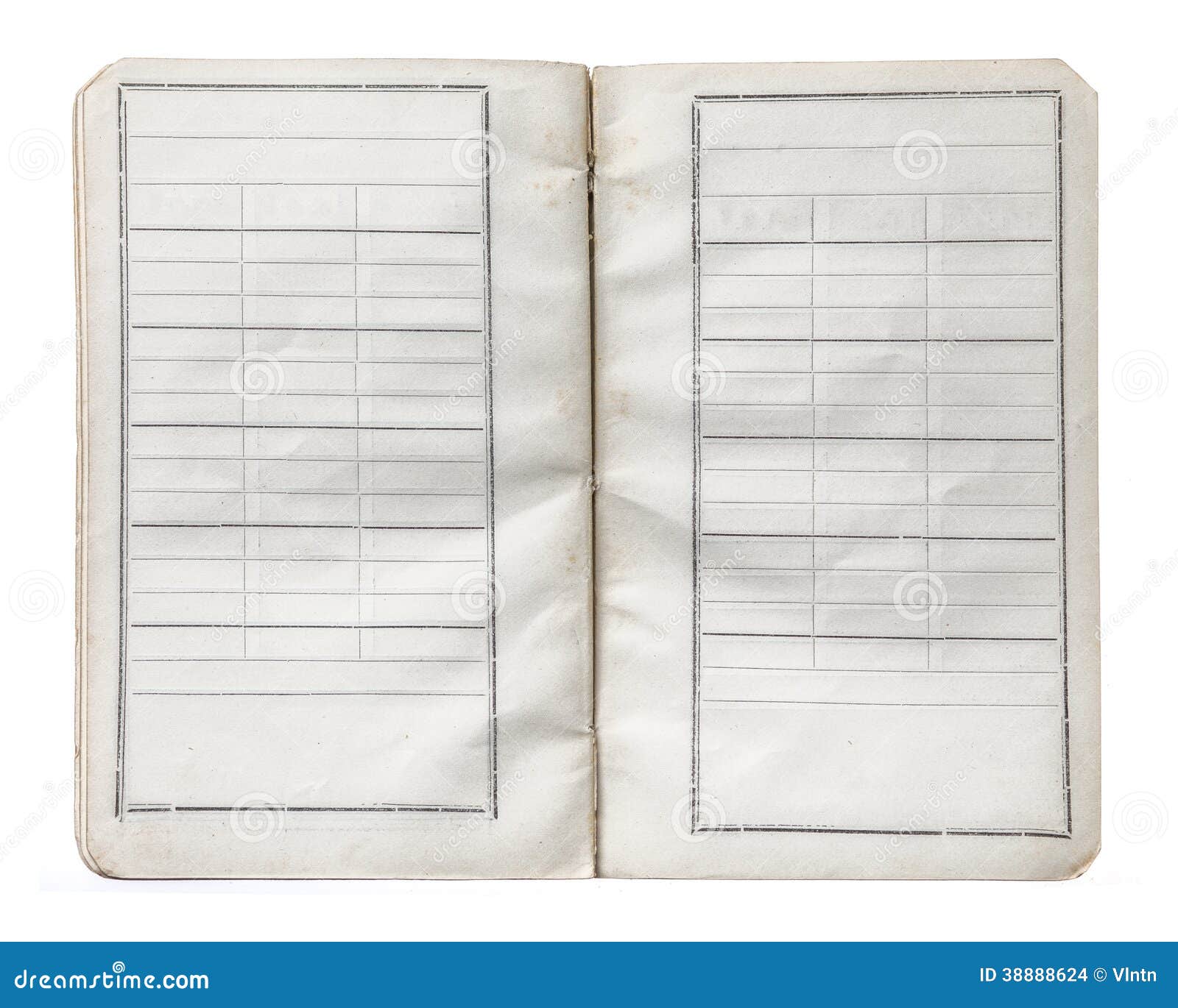 Old note book stock photo. Image of blank, white, memo - 38888624