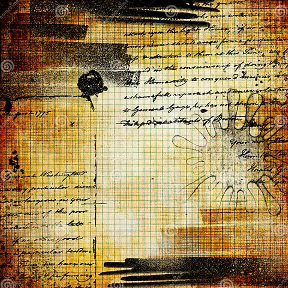 Old note page stock illustration. Illustration of handwriting - 5343386