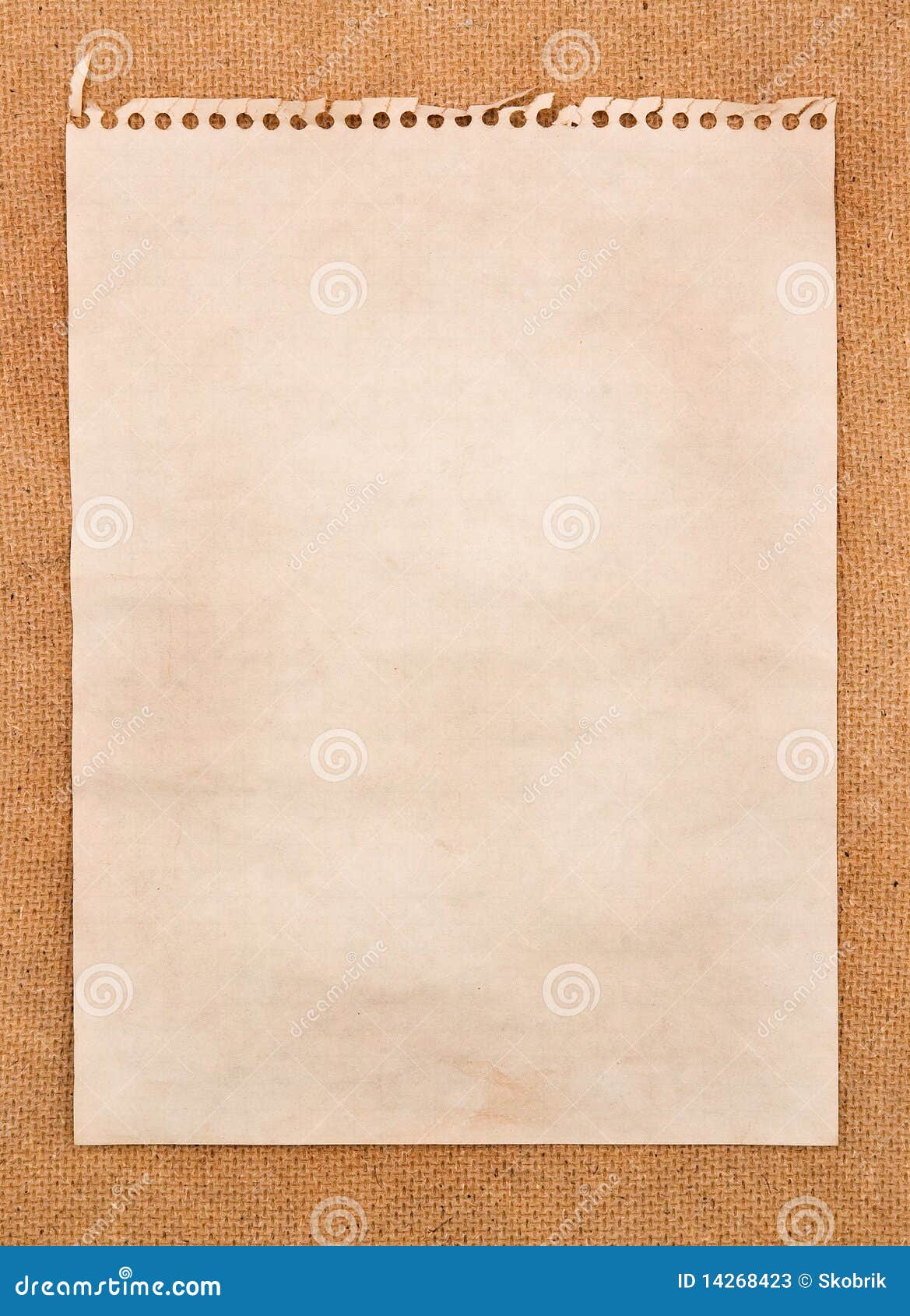 Old note paper stock image. Image of office, notice, wrinkled - 14268423