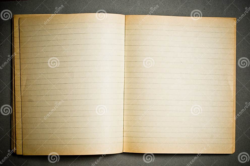 Old notebook stock photo. Image of note, notebook, stained - 10305792