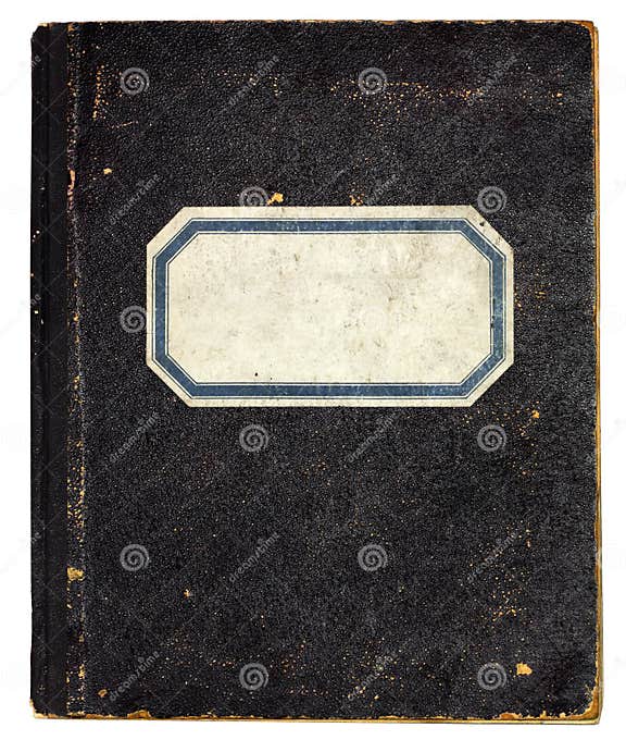 Old Notebook Cover stock image. Image of journal, copy - 20744995