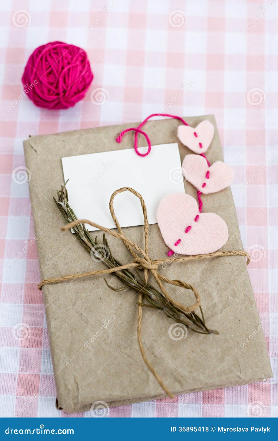 Old Notebook with a Dry Branch of Rosemary for Notes Stock Photo ...