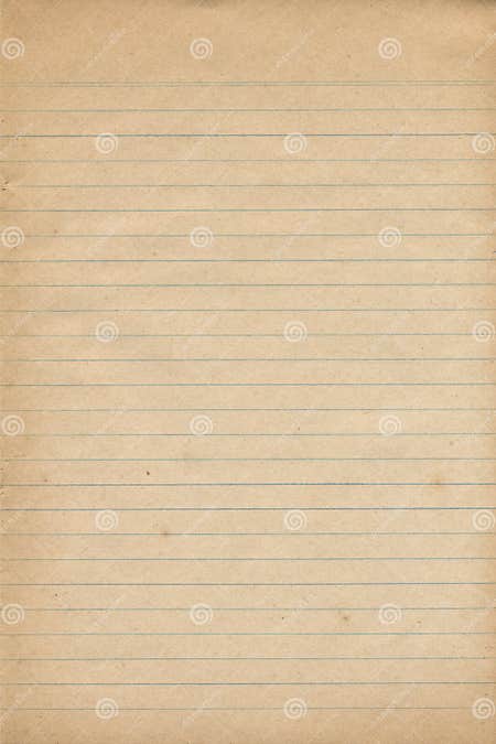 Old Notebook Paper Texture stock photo. Image of effect - 48583334