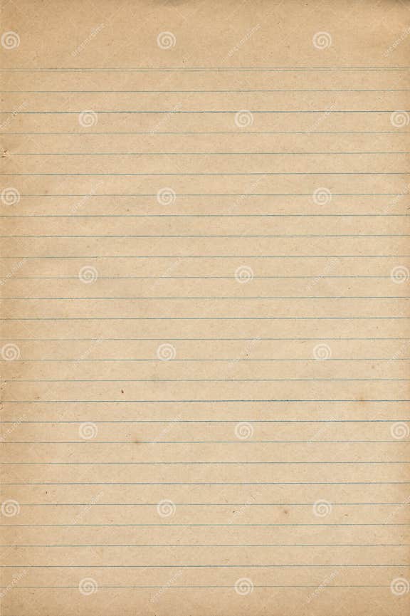 Old Notebook Paper Texture stock photo. Image of effect - 48583334