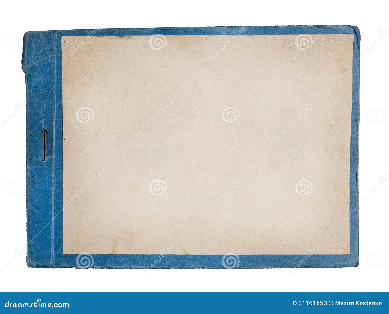 Old notepad stock image. Image of macro, detail, empty - 31161653