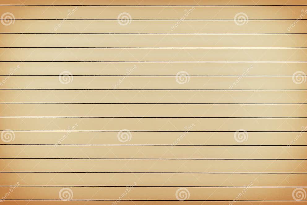 Old Notepad Paper with Horizontal Lines Background Stock Photo - Image ...