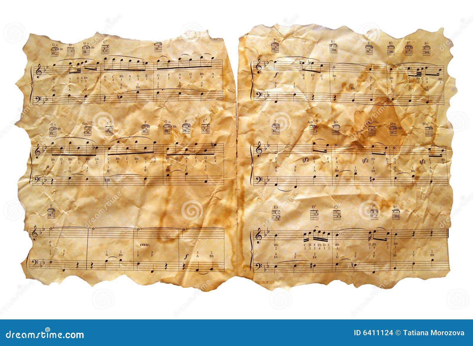 Old notes stock photo. Image of page, antique, abstract - 6411124