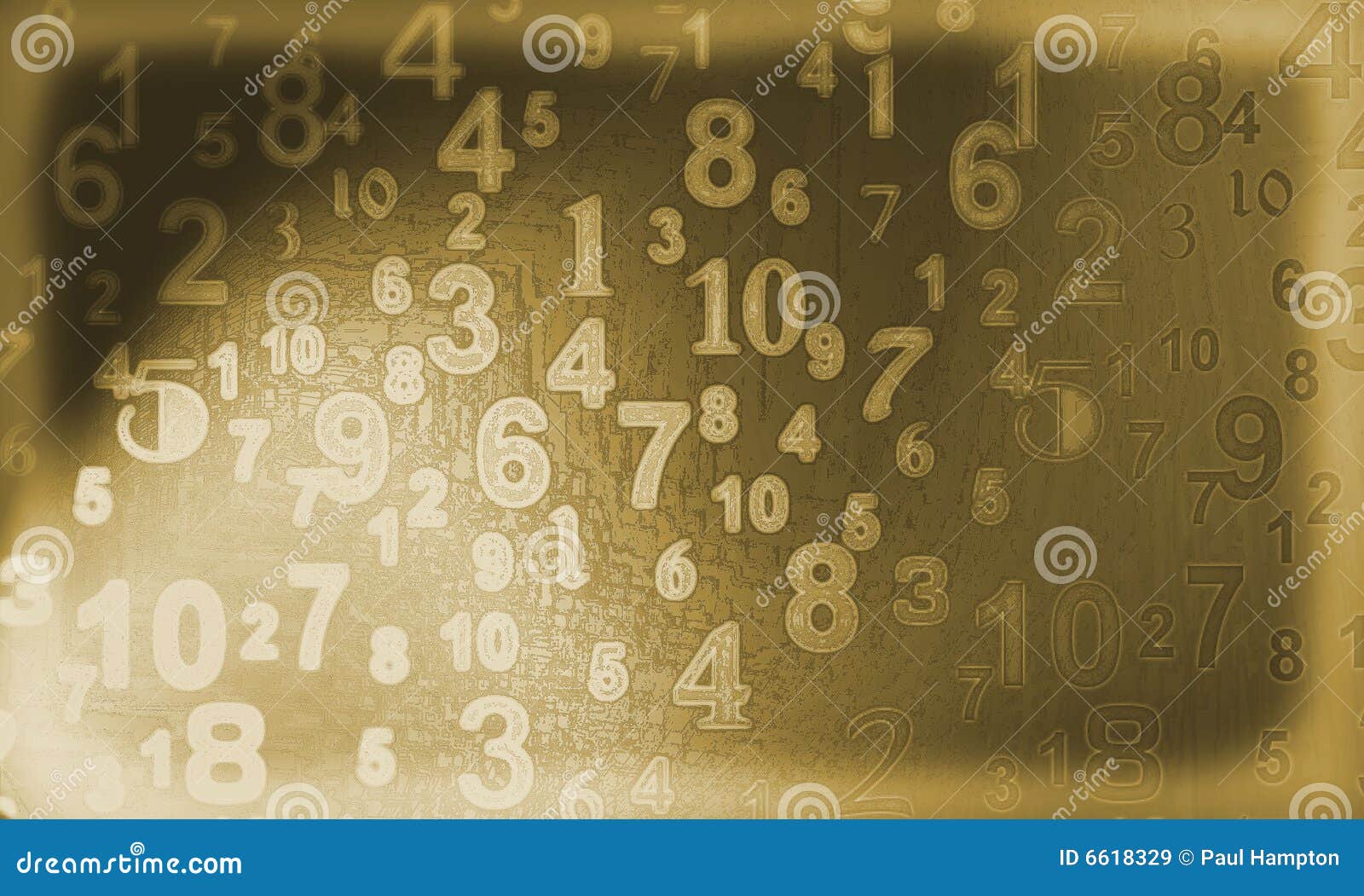 Old Numbers stock illustration. Illustration of mathematics - 6618329