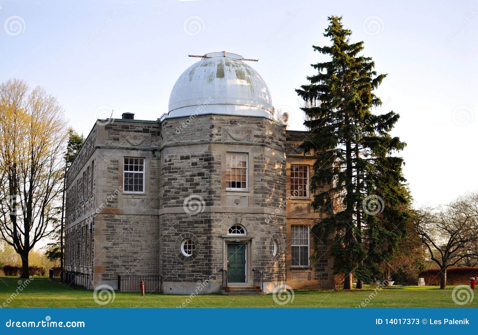 Old Observatory with a Dome Stock Image - Image of cupola, building ...
