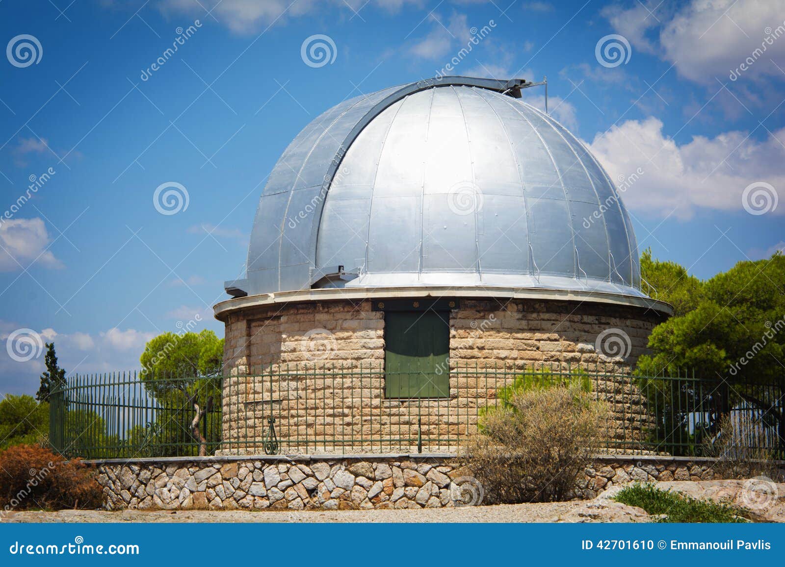 Old observatory stock photo. Image of retro, exploration - 42701610
