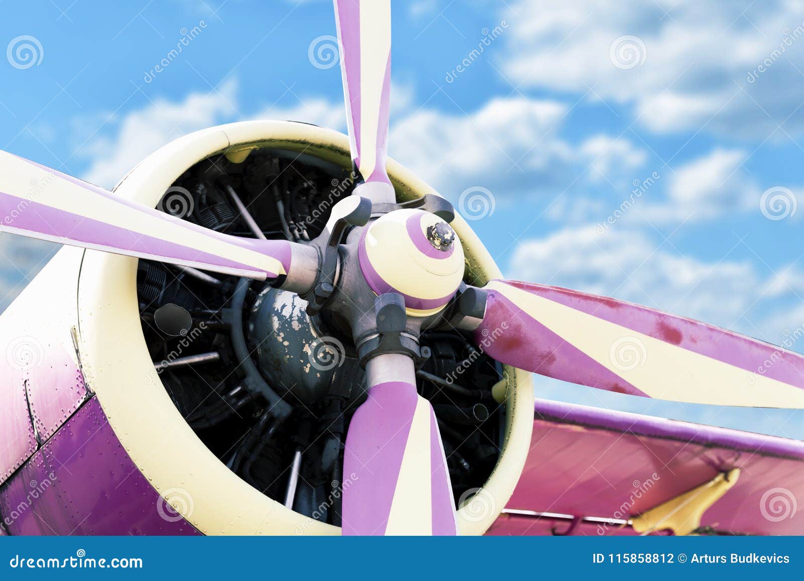 Aircraft Propeller - Detail Of Miliary Aircraft And Airplane Stock ...