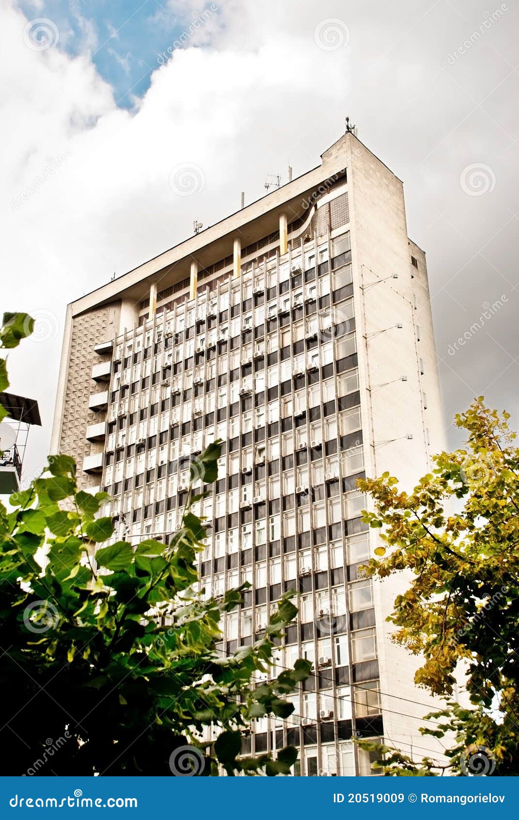 Old office building stock image. Image of soviet, public - 20519009