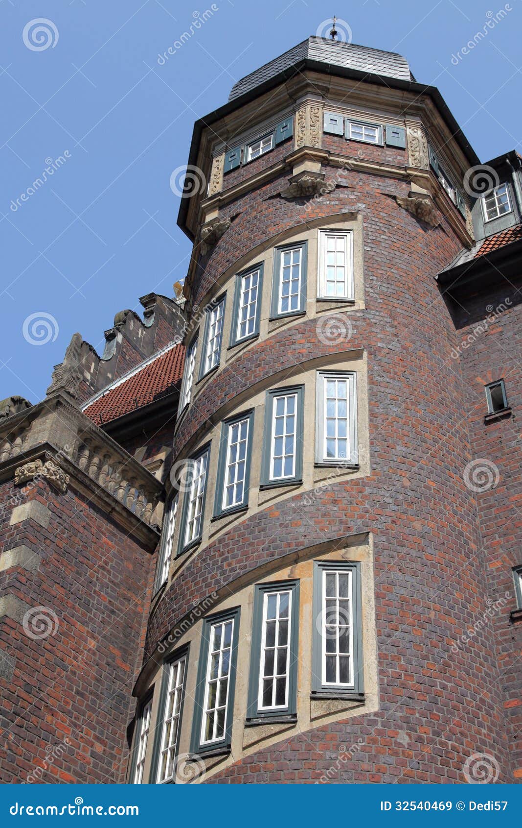 Old office building stock image. Image of spire, office - 32540469