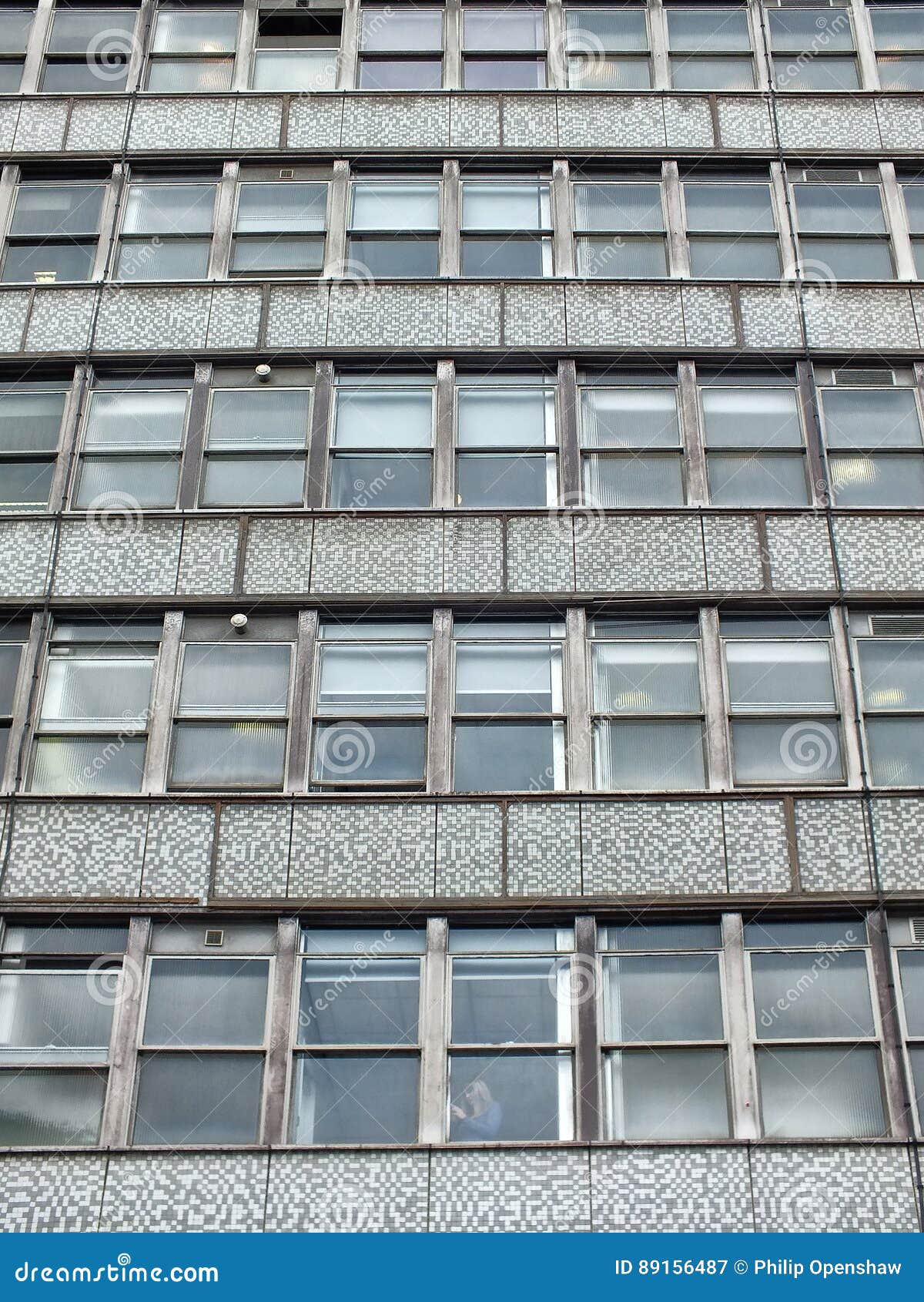 1960s Office Block, London, Late Afternoon Stock Photography ...
