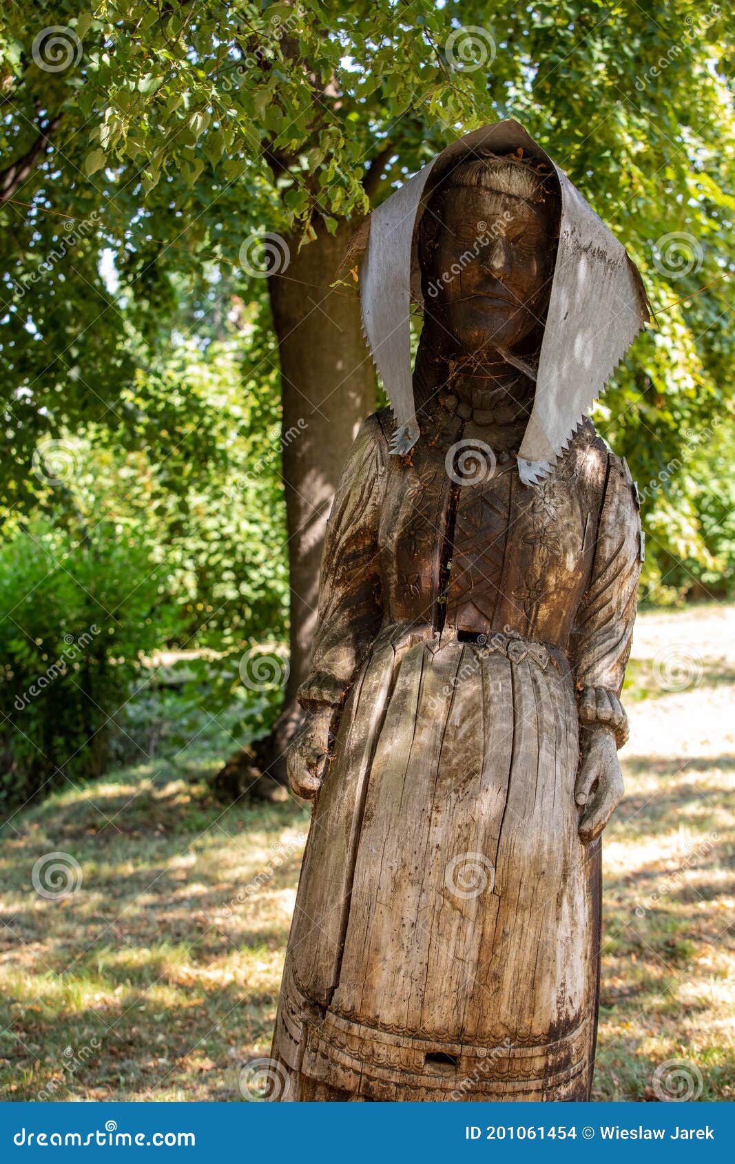 Old Og Hives Made of Trunks of Thick Trees. Stock Photo - Image of ...