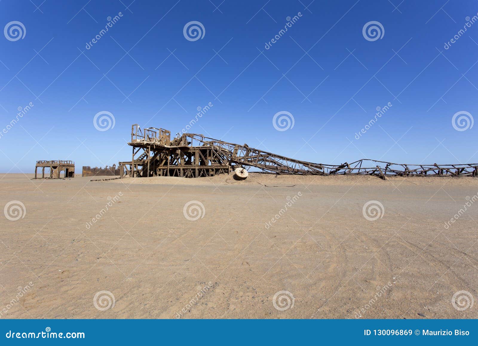 Old Oil Drill Rig in Namibia Stock Image - Image of machine, industrial ...