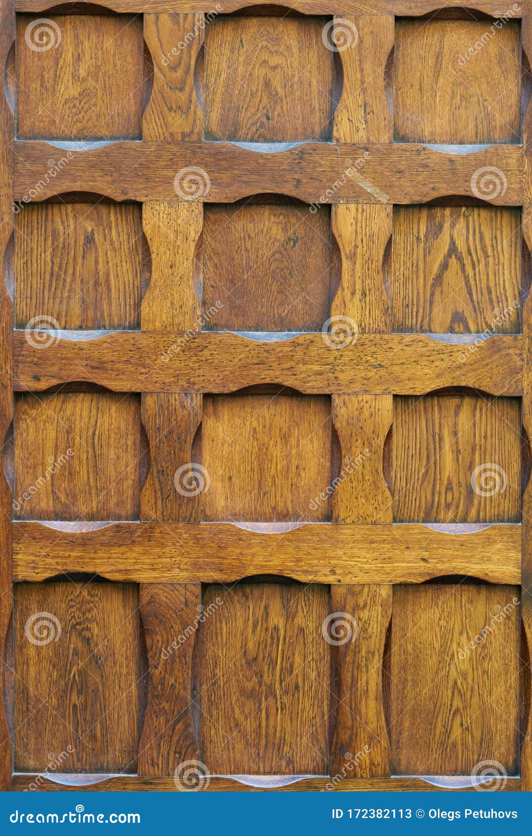 Old Oiled Wood Door Texture Stock Image - Image of decor, texture ...