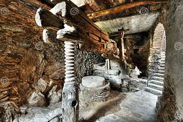 Old olive compactor stock photo. Image of compacter, pree - 15570870