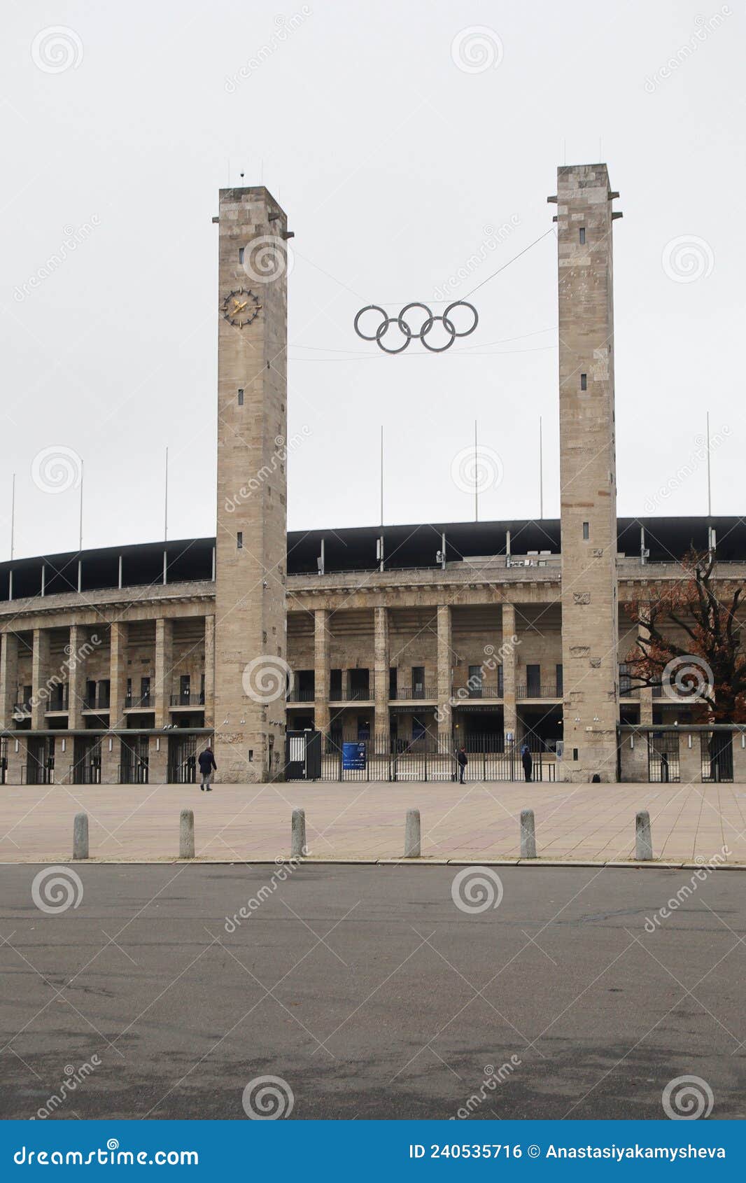 Old Olympic Stadium in Berlin, Germany Editorial Photo - Image of ...