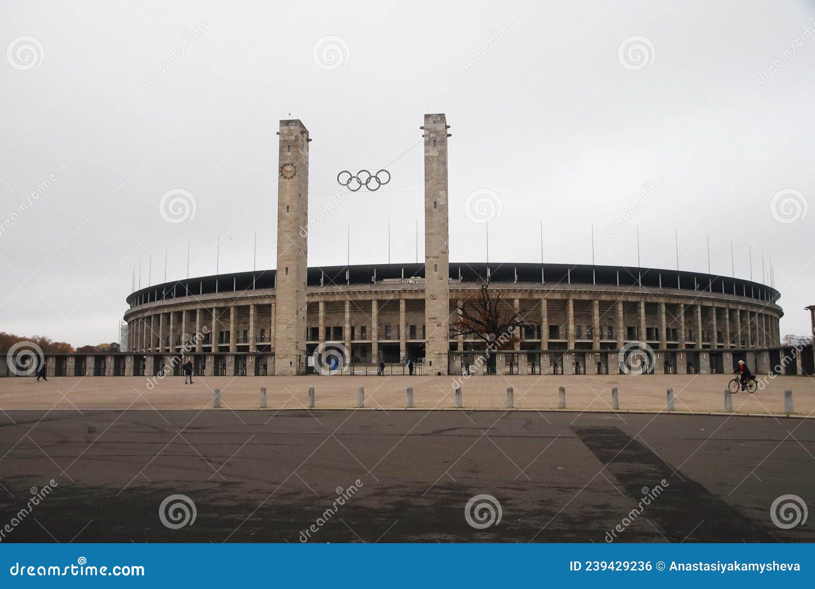 Old Olympic Stadium in Berlin, Germany Editorial Photo - Image of ...