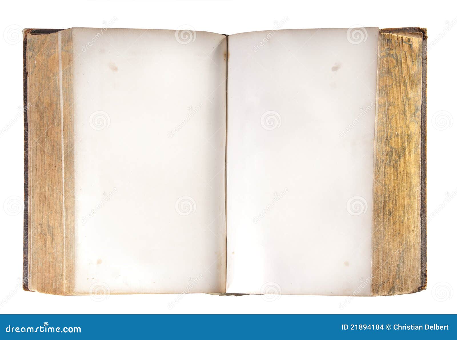 Old open book, isolated stock photo. Image of rough, reading - 21894184