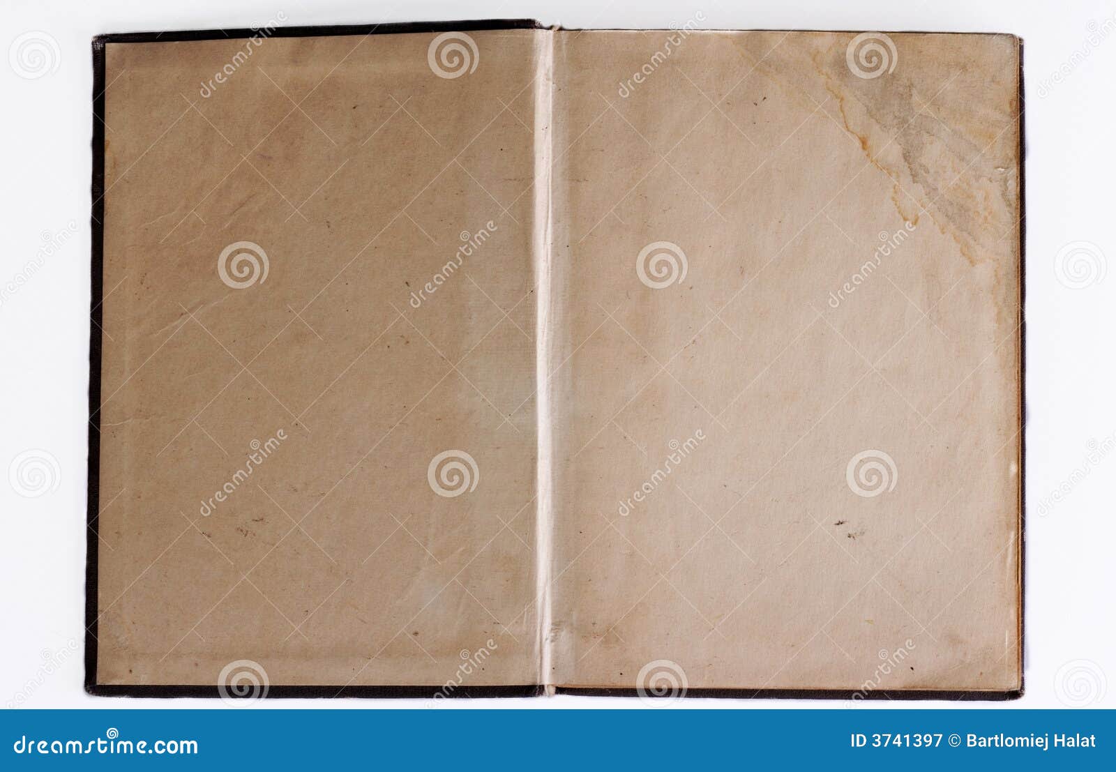Old Open Book / Photo Album Stock Image - Image of brownish, plan: 3741397