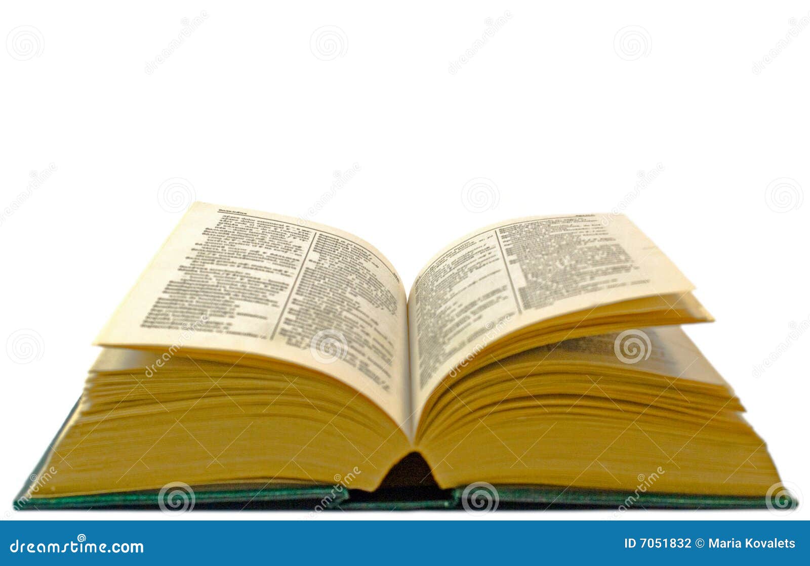 American Dictionary Open Book