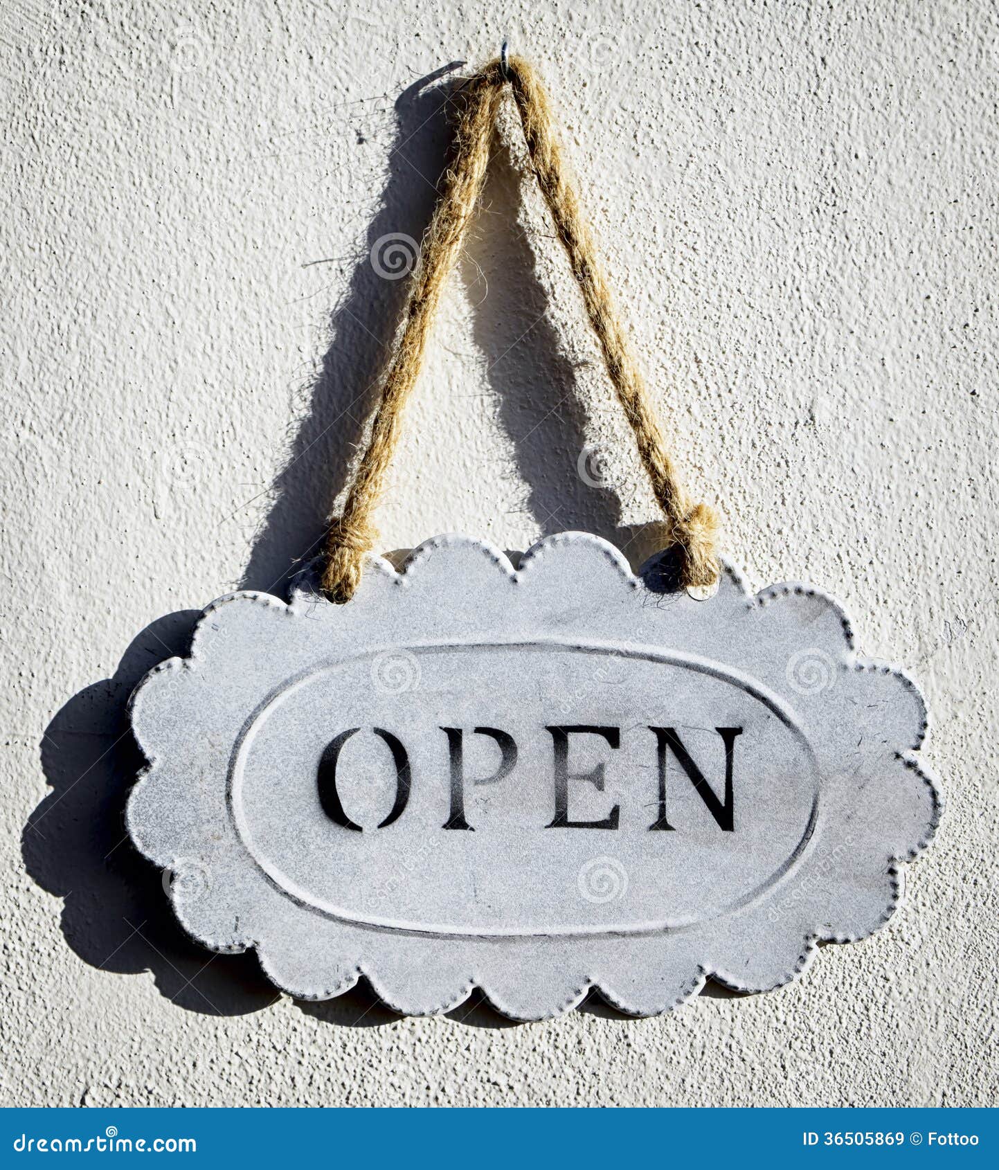 Old open sign stock image. Image of wall, open, color - 36505869