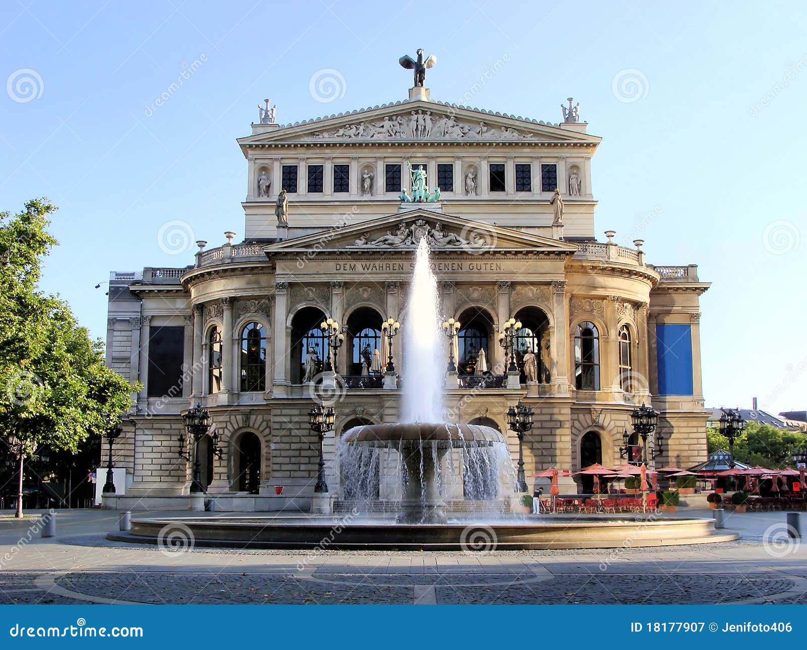 Old Opera House stock image. Image of morning, main, european - 18177907