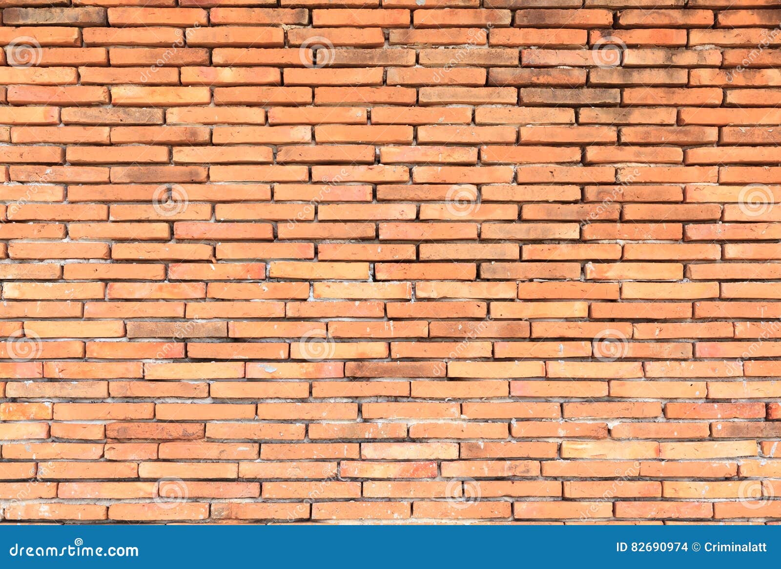 Old orange brick wall stock photo. Image of structure - 82690974