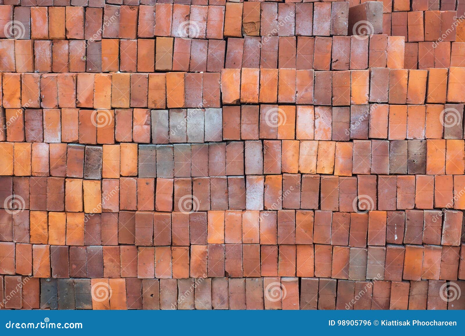 Old orange bricks stock photo. Image of brick, orange - 98905796