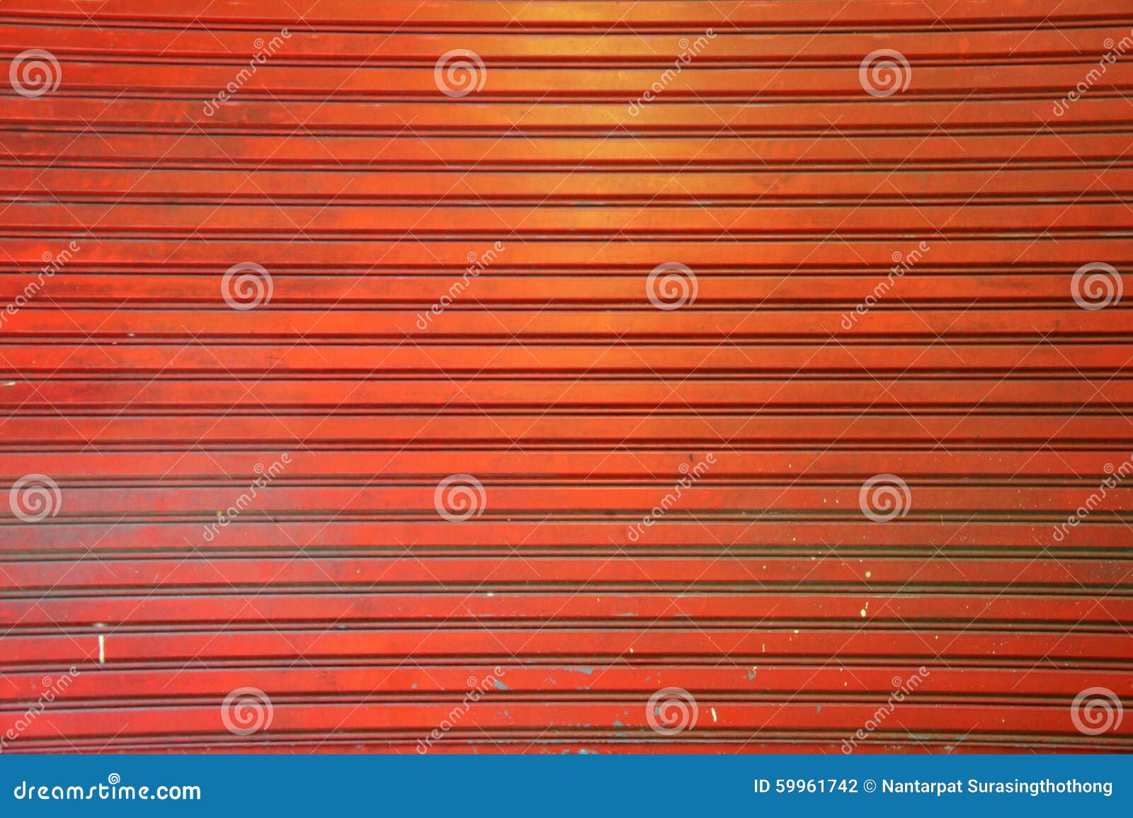 Old Orange Metal Door Shutter Texture Background Stock Photo - Image of ...