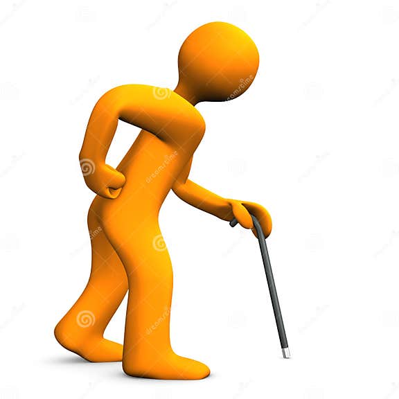 Old Orange Toon stock illustration. Illustration of problem - 22868552