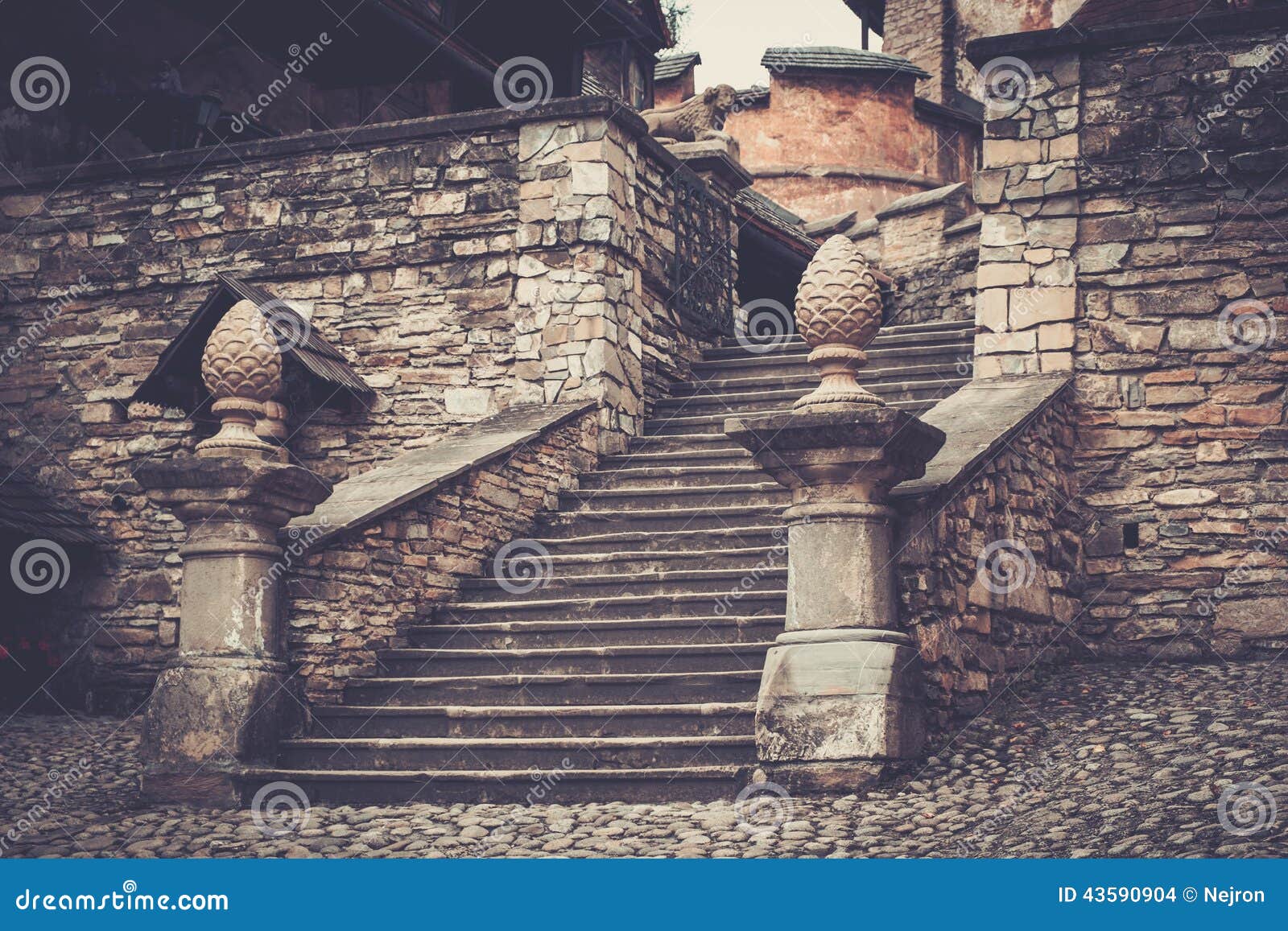 Old Orava Castle in Slovakia Stock Photo - Image of building ...