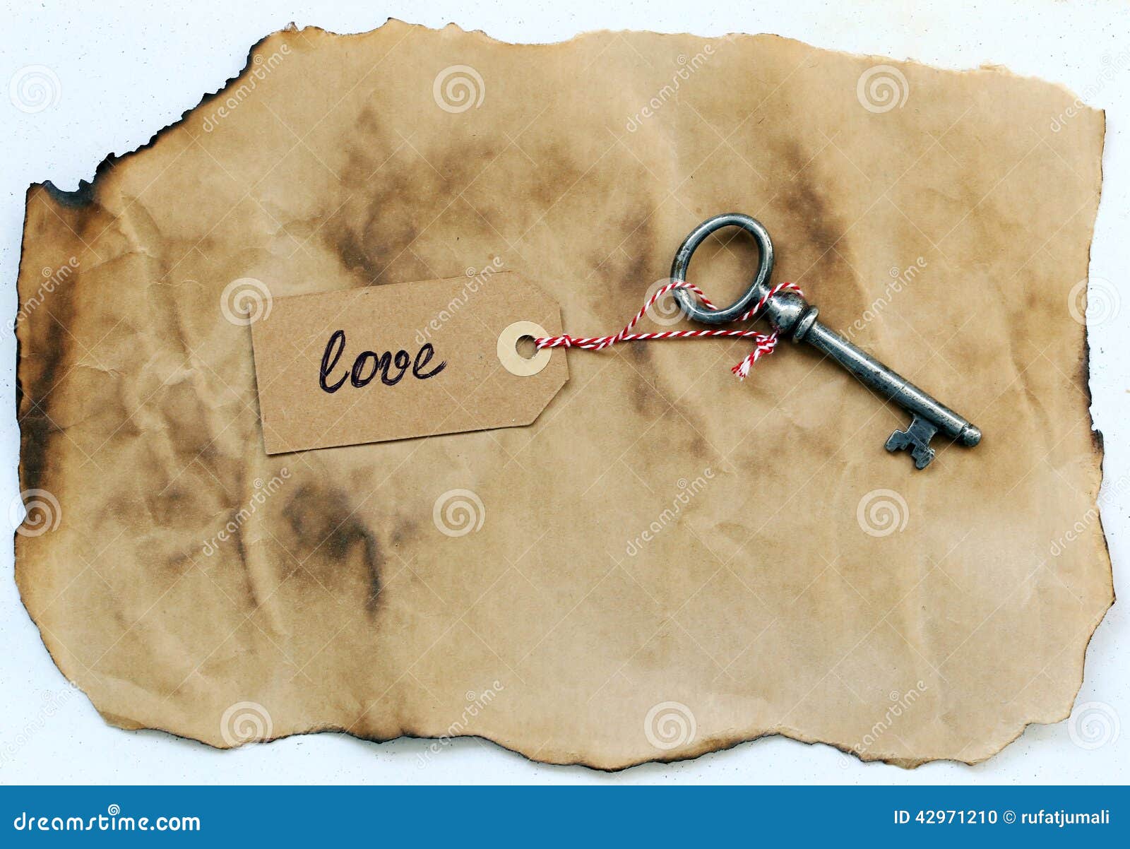Old, ornate key stock photo. Image of mystery, retro - 42971210