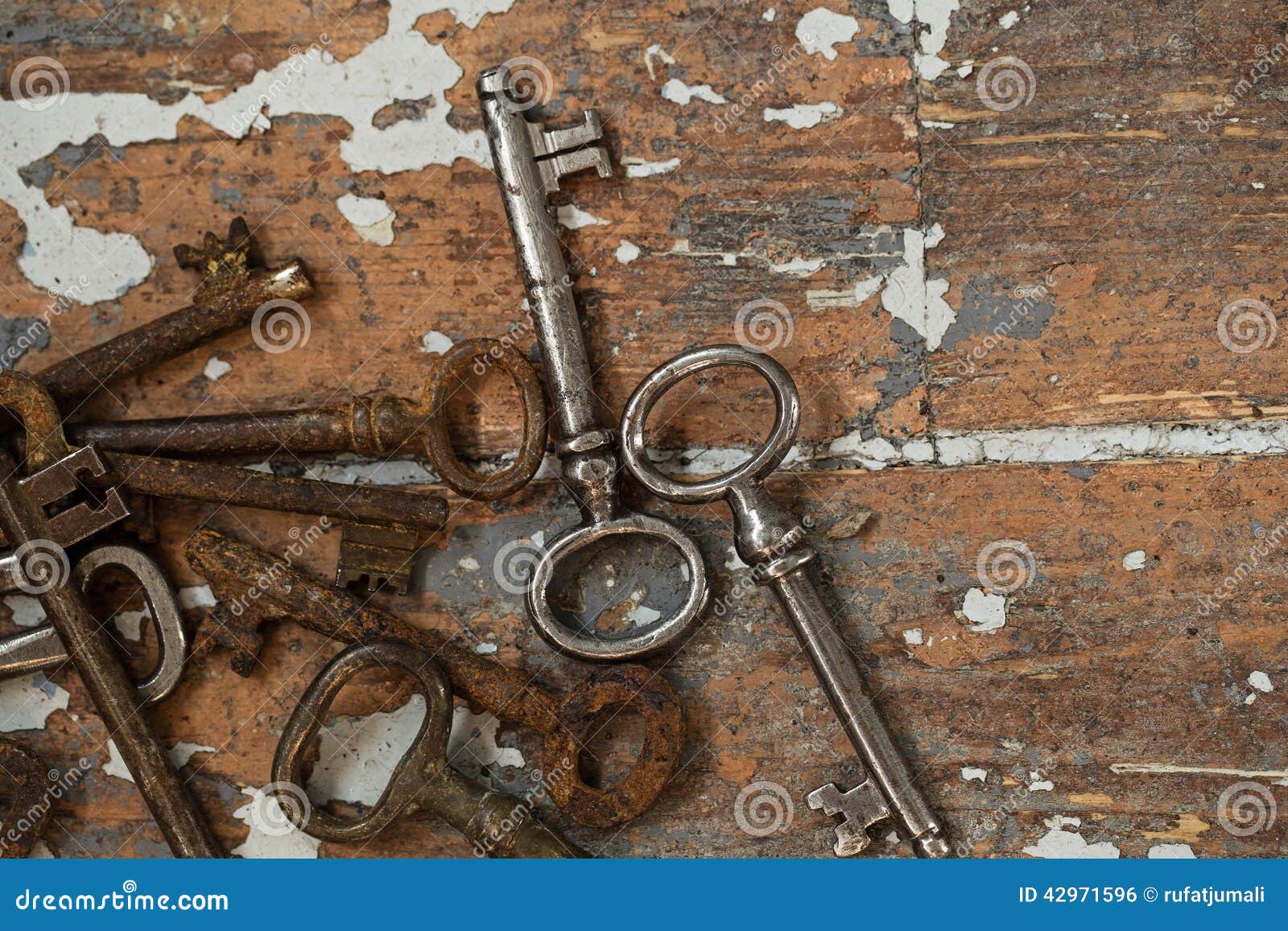 Old, ornate keys stock photo. Image of aged, mysterious - 42971596
