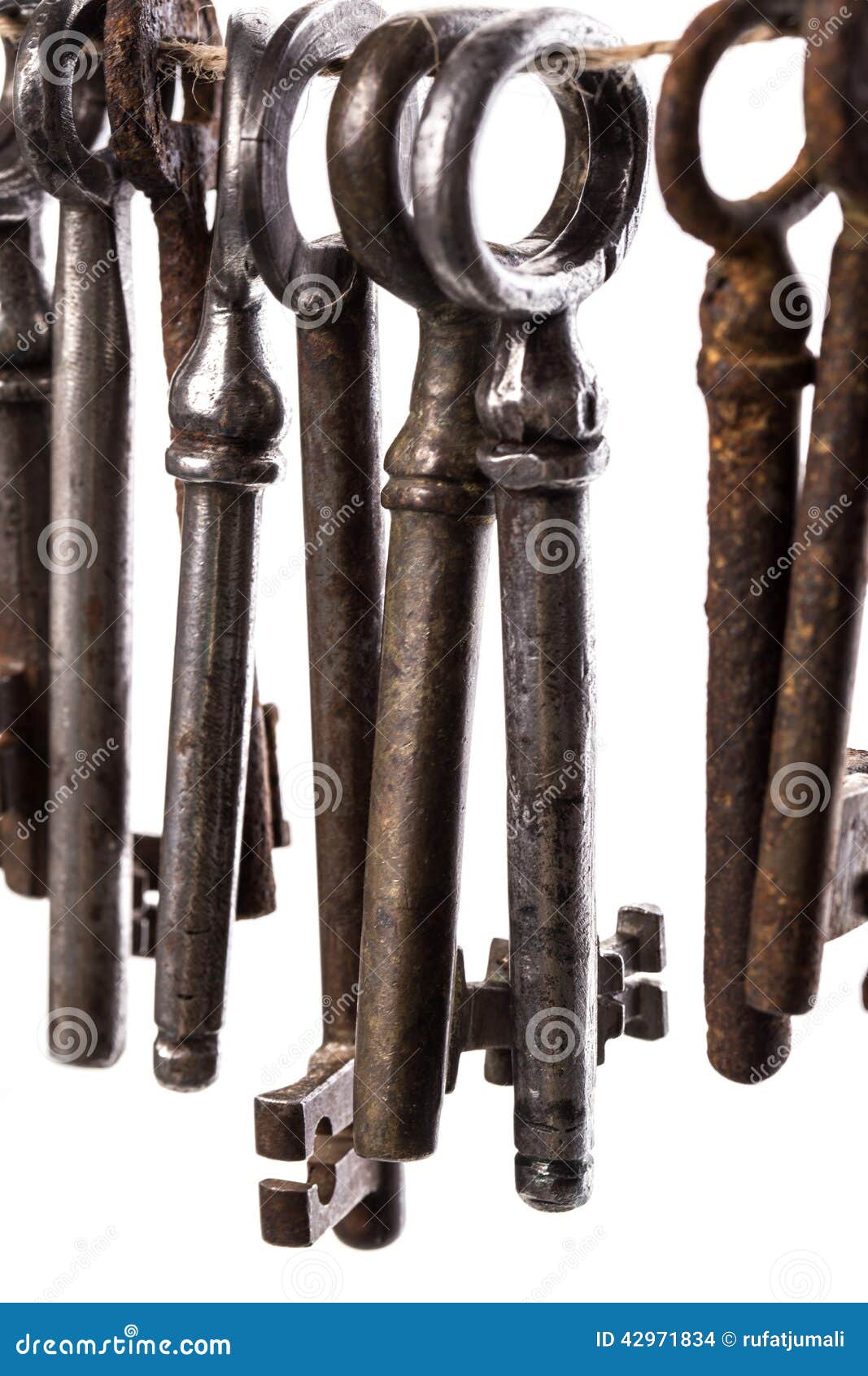 Old, ornate keys stock photo. Image of close, retro, secure - 42971834