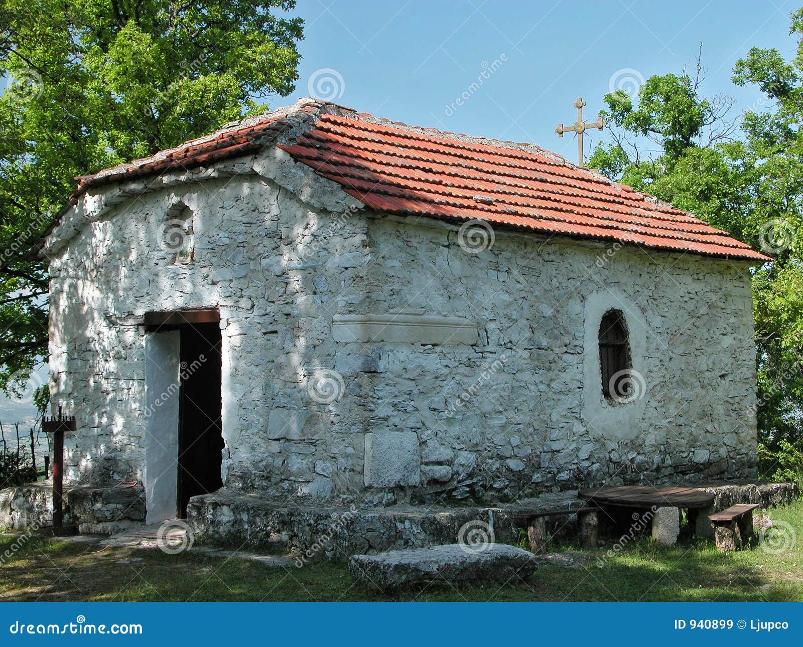 Old orthodox monastery stock image. Image of architecture - 940899