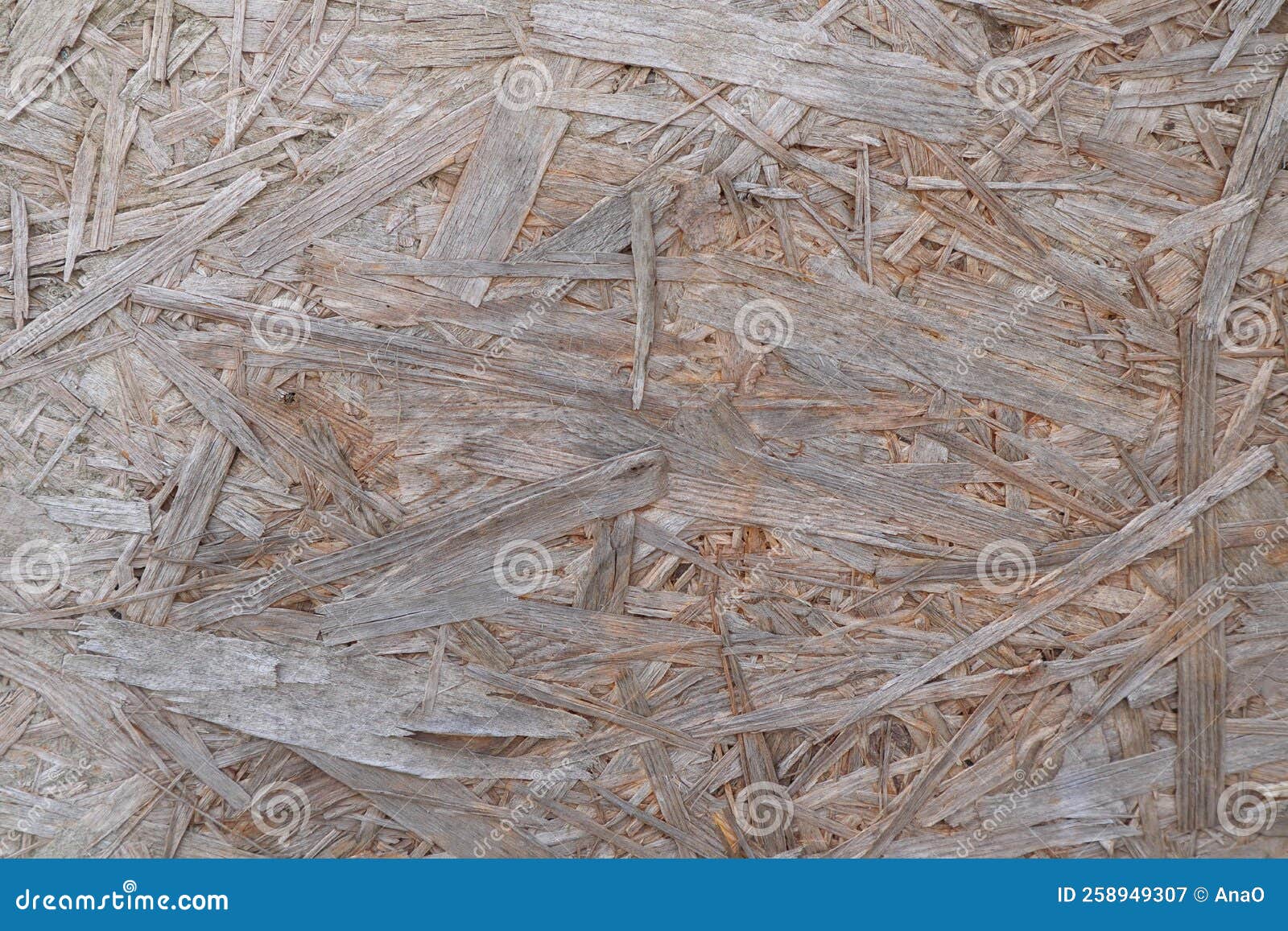 Old OSB Texture Background. Chipboard Sheet. Construction Concept ...