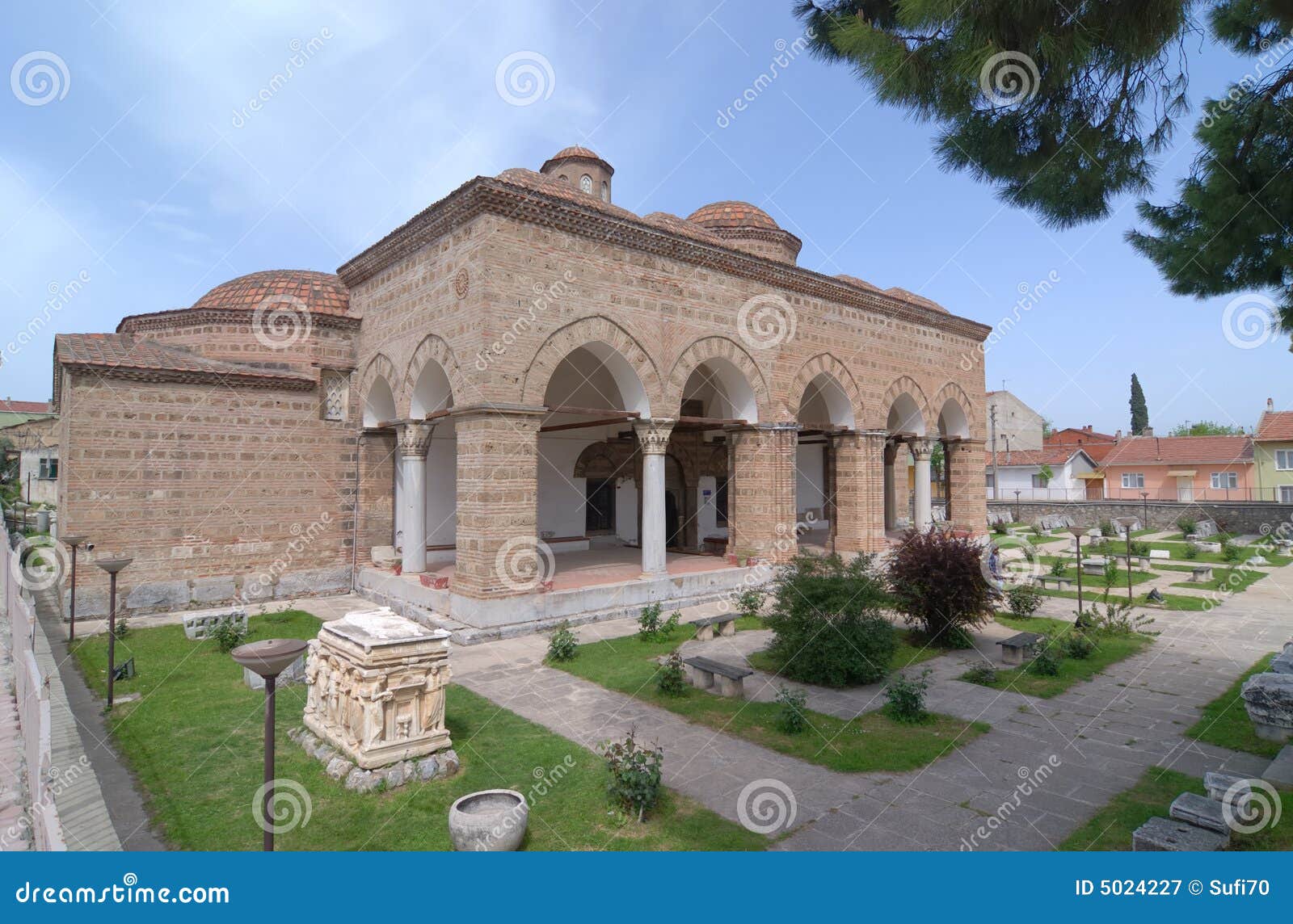 Old Ottoman Building, Built in 1388, Turkey Stock Image - Image of ...