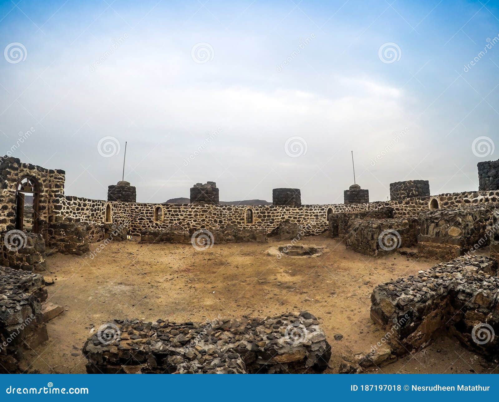 Old Ottoman Fort in Jeddah Saudi Arabia Stock Photo - Image of statue ...