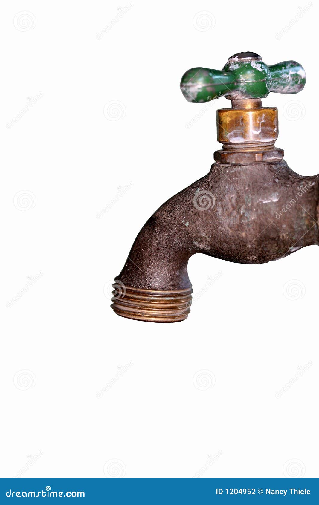 Old outdoor water tap stock photo. Image of waste, handle - 1204952
