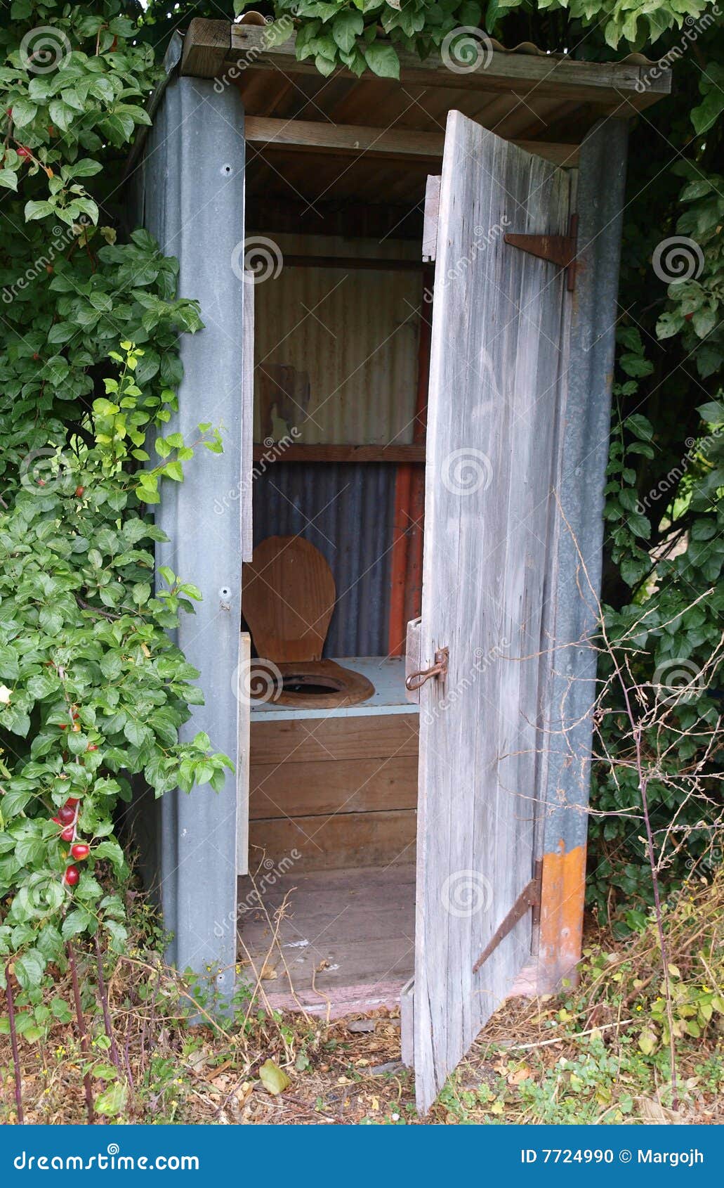 Old Outhouse stock photo. Image of shack, open, bathroom - 7724990