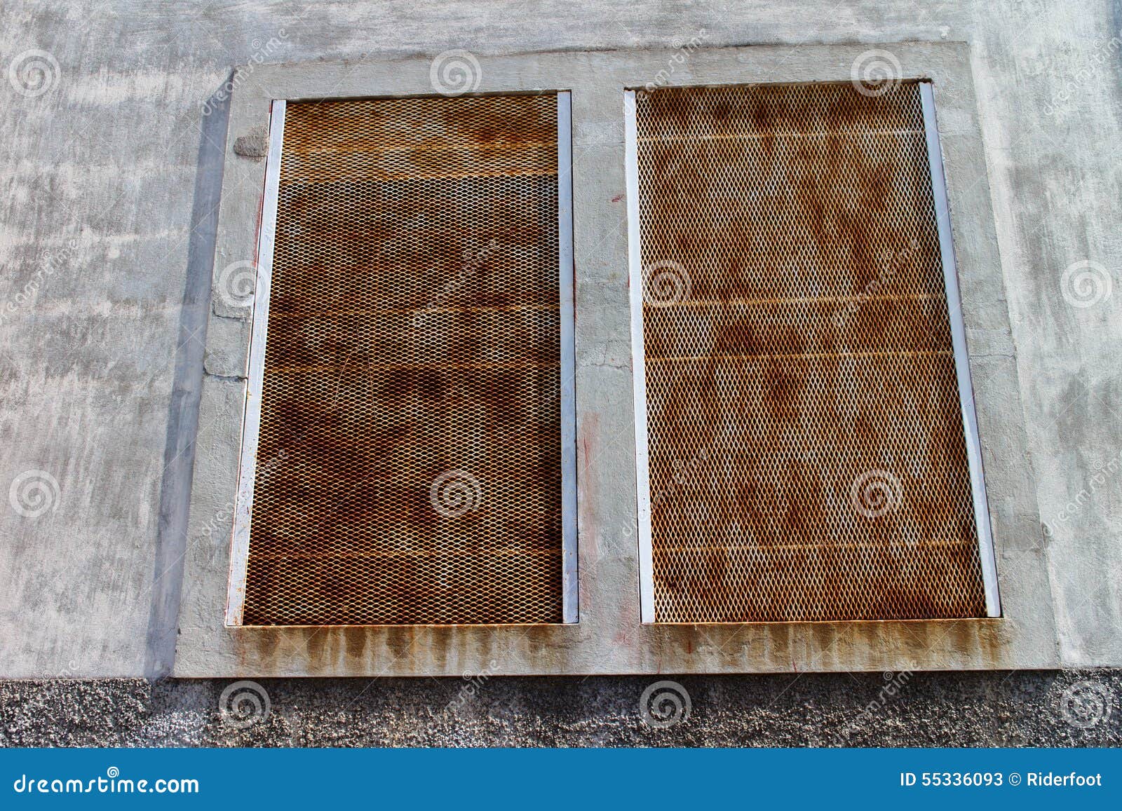 Old Oxidated Window Ind Etail Stock Image - Image of mesh, detail: 55336093