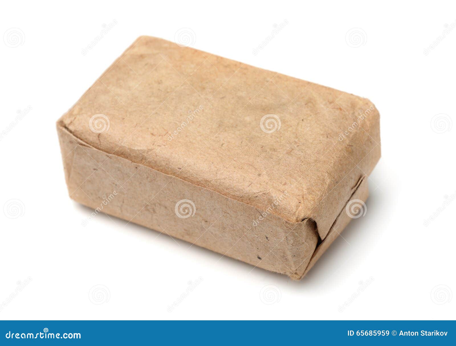 Old Package Stock Photo - Image: 65685959