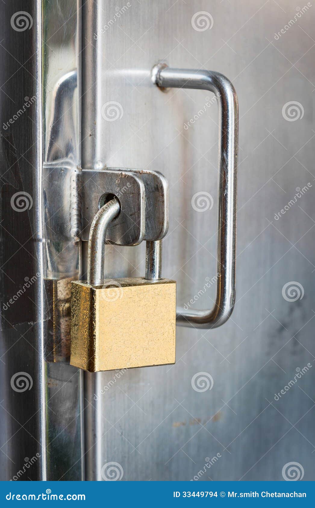 Old padlock stock photo. Image of detail, metallic, object - 33449794