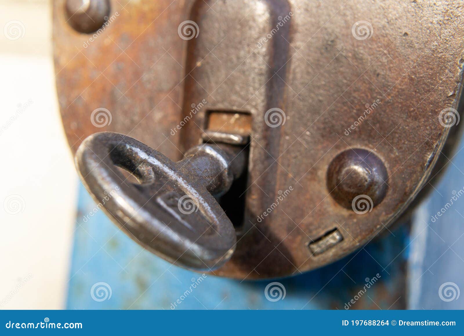 Padlock stock photo. Image of security, closeup, shut - 197688264